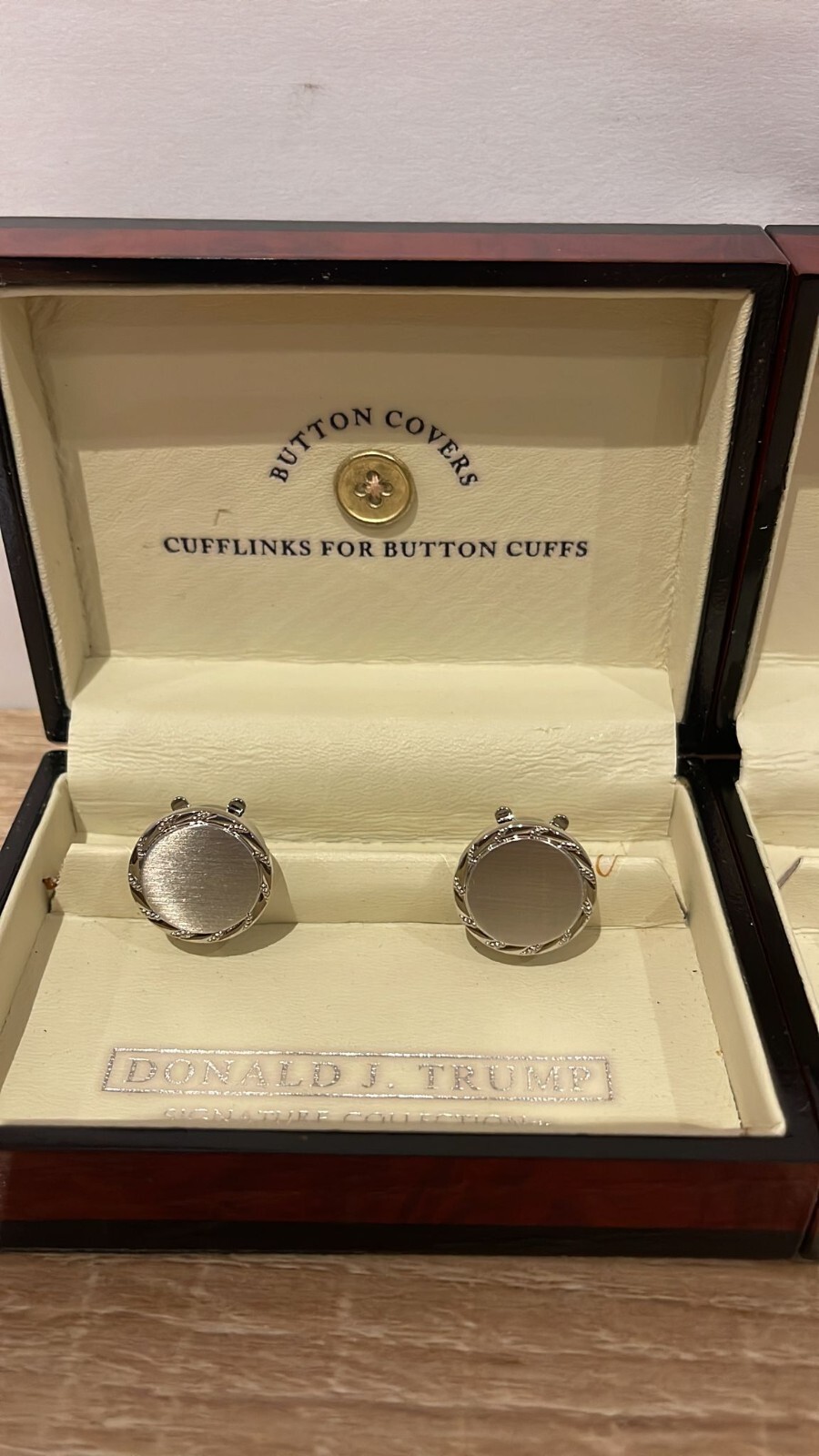 Rare Donald Trump Signature Collection Cufflinks, Button Cuffs | eBay