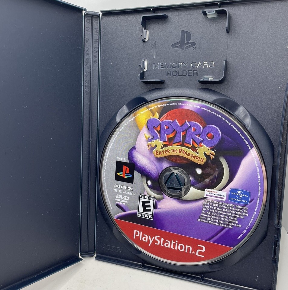 Spyro: Enter the Dragonfly (Sony PlayStation 2, 2002) PS2 Video Game ...