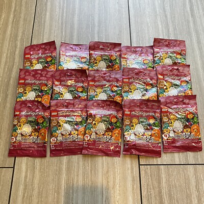 15 Packs LEGOS Series 24 Minifigures lot blind bags mini figures ...