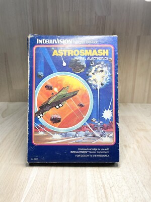 Astrosmash (Intellivision, 1981) - Complete With Manual & Joystick ...