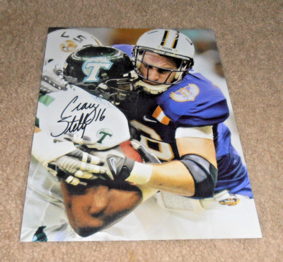 GORGEOUS CRAIG STELTZ SIGNED AUTO LSU TIGERS 8X10 PHOTO VINTAGE W/COA ...