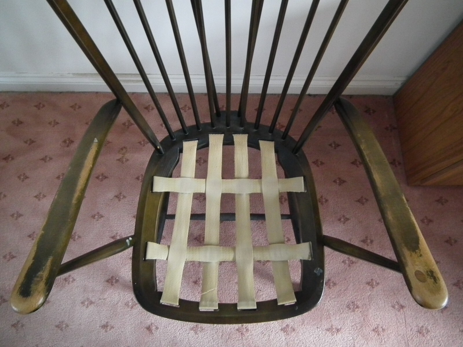 Vintage Ercol Windsor 477 low back / 478 high back easy chair set | eBay UK