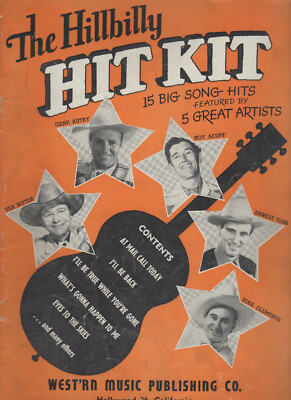 The Hillbilly Hit Kit Music Book Includes FREE Digital Copy | eBay