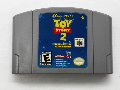 Toy Story 2 Disney Pixar Nintendo 64 N64 Original Authentic Genuine ...