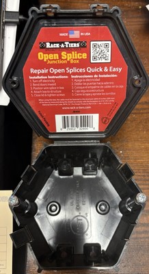 Rack A Tiers JB400 Open Splice Junction Box | eBay