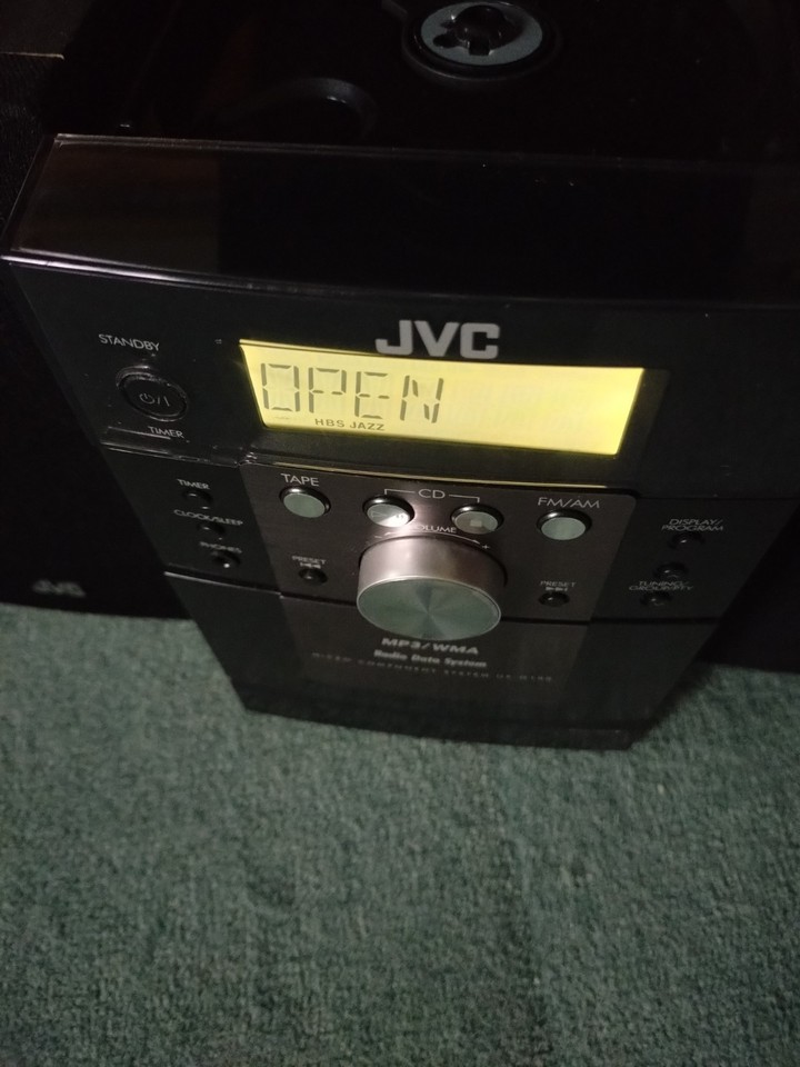 90s JVC Micro System UXG-100 CD/Tape/AM FM Tested CD not working Good ...