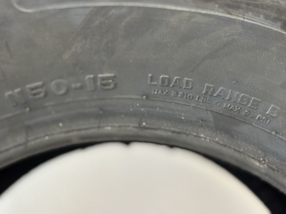 Coker Pro-Trac Tire N50-15 Bias-ply Blackwall DOT Approved Street Pro ...