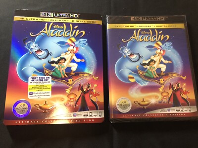 Aladdin Signature Collection 4k UltraHD + Blu-Ray + Digital Code. Brand ...