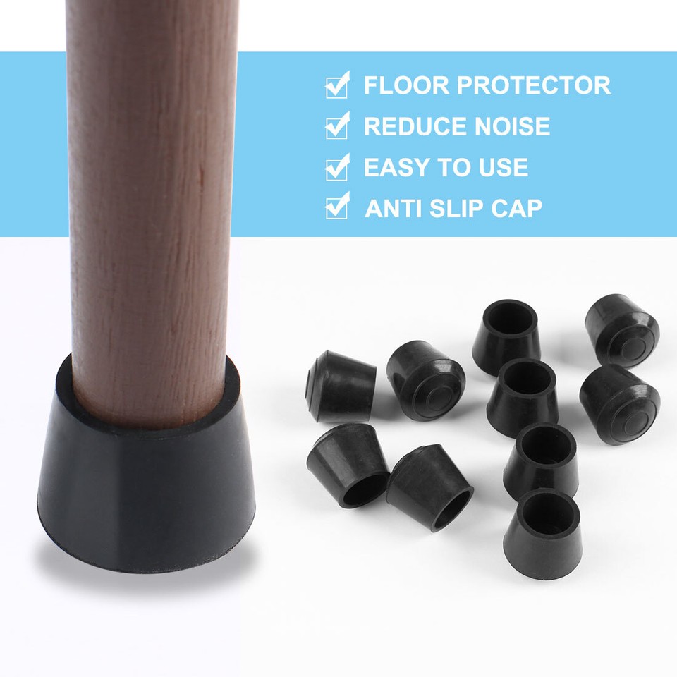 Rubber Leg Cap Tip Cup Feet Cover 32mm 1 1/4" Inner Dia for Furniture ...