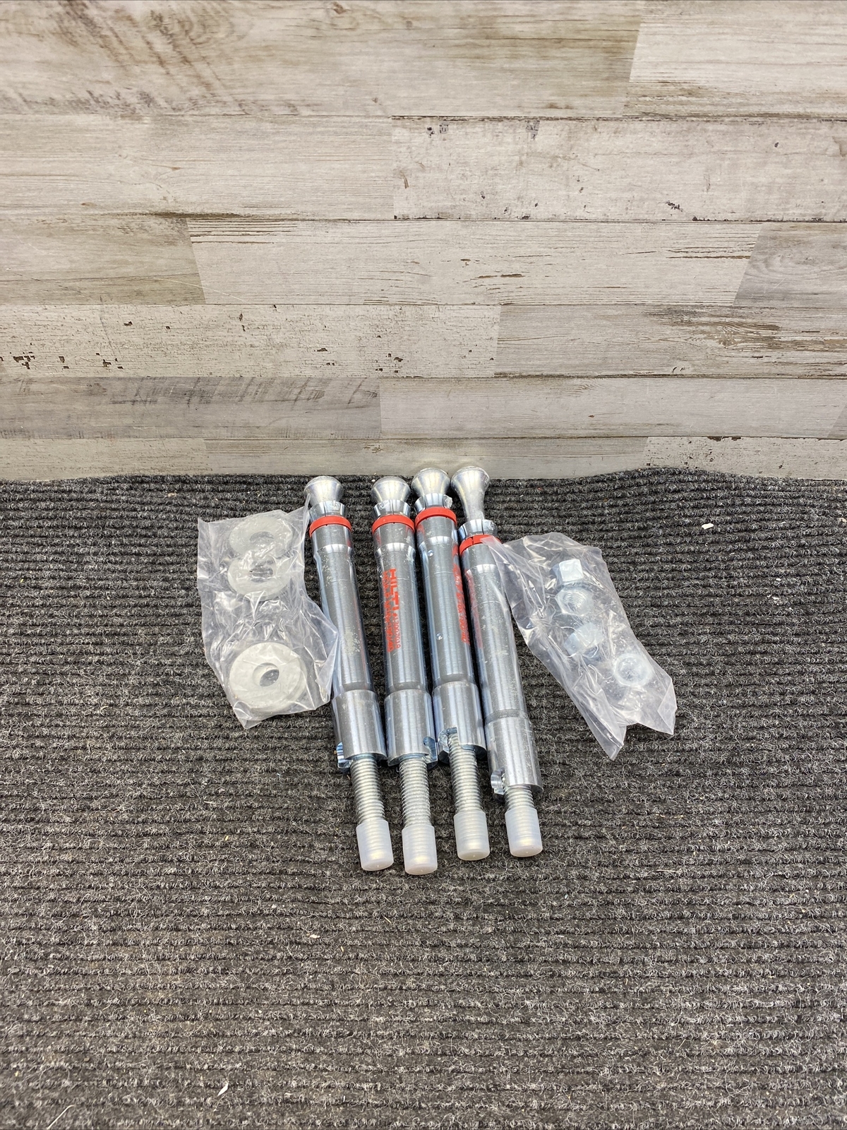 Lot of 4 Hilti 331550 Undercut anchor bolt HDA-P M16 x 190/40 anchor ...