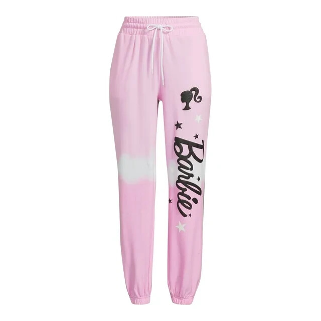 Barbie Juniors SIZE 3XL Graphic Jogger Pants, 28” Inseam COLOR PINK NEW ...