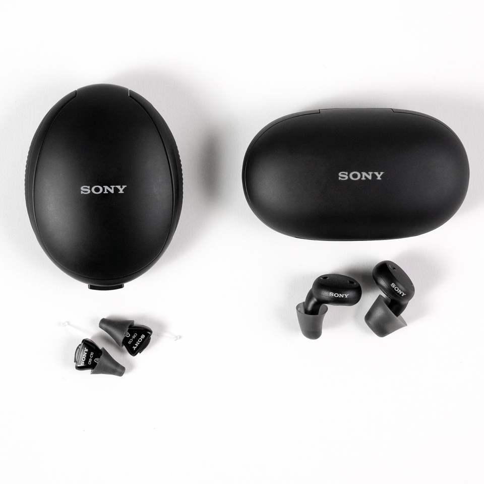 Sony C10 / E10 Self-Fitting OTC Hearing Aid w/ Closed & Vented Sleeves ...
