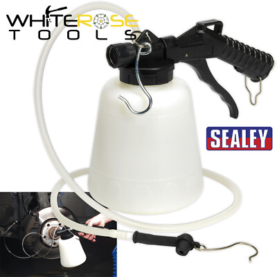 Sealey Brake Clutch Bleeder Vacuum Type 1 Litre Air 1/4" BSP Bleeding ...