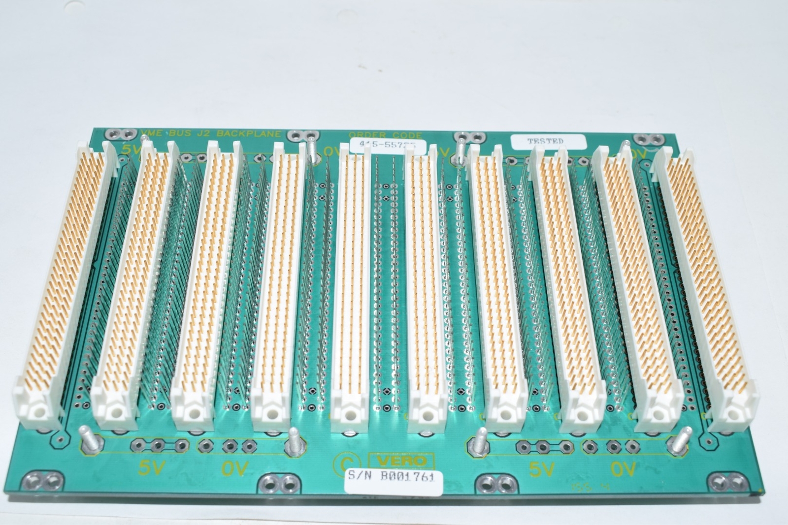 BICC VERO 415-55725 VME Bus J2 Backplane Board PCB Ultratech Stepper | eBay