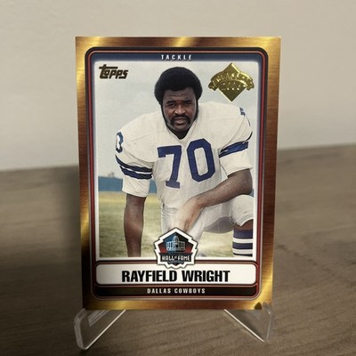 2006 Topps Football #HOFT-RWR Rayfield Wright Hall of Fame Tribute ...