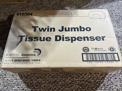 SOFIDEL America 9" Twin Jumbo Tissue Dispenser JT209-05 Brand New ...