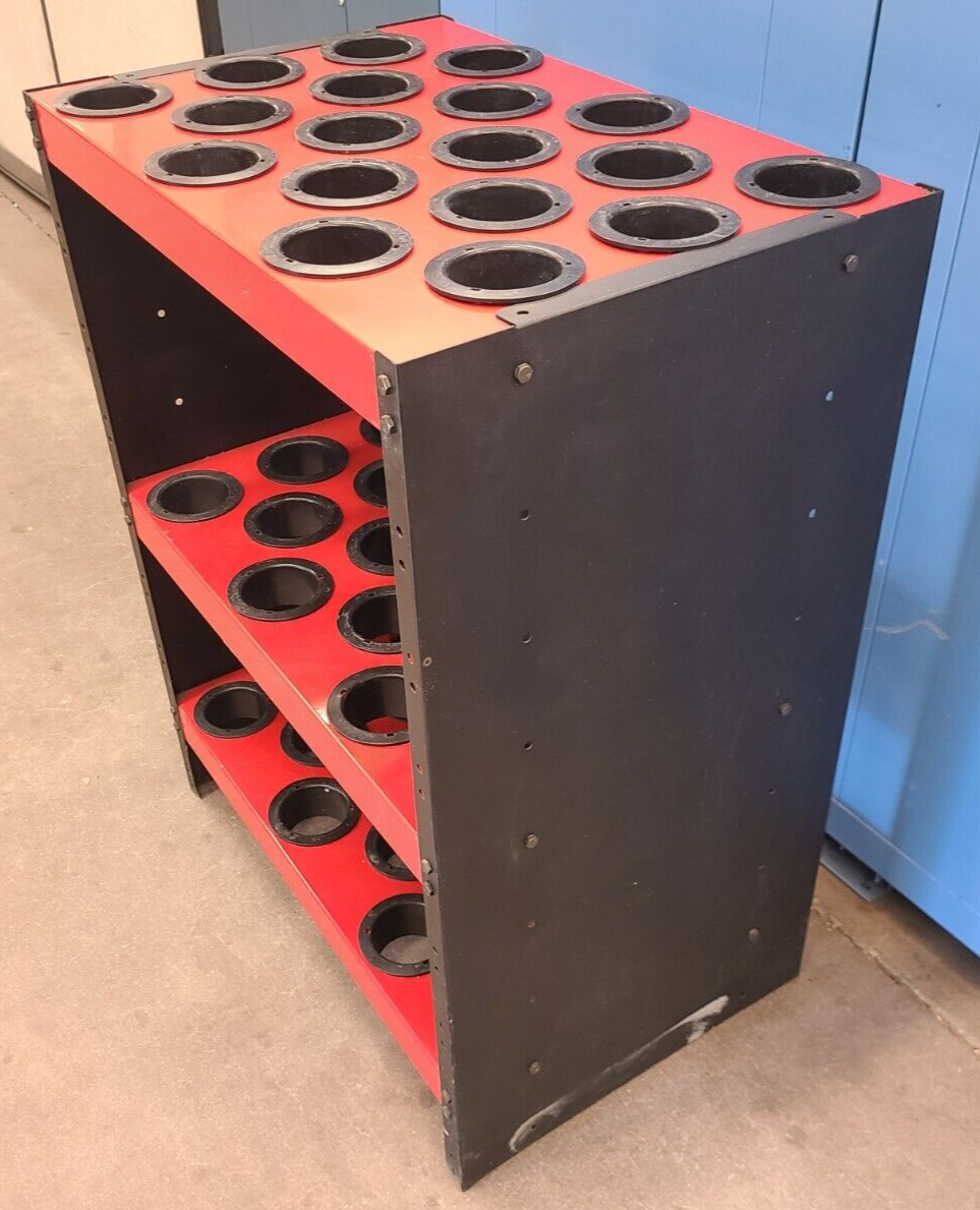 HUOT CAT50 Tool Holder Cart Table CAT BT 50 Carrier Transport w/ 50 ...