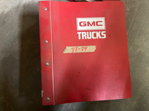 1988 1989 GMC Truck Service Bulletin Binder | eBay