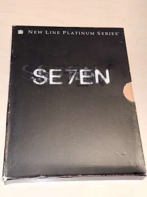 Seven Se7en DVD 2-Disc Set New Line Platinum Brad Pitt Morgan Freeman ...