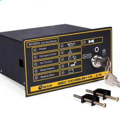BC520A Auto Start Generator Controller Board Key Start Generator Contol ...