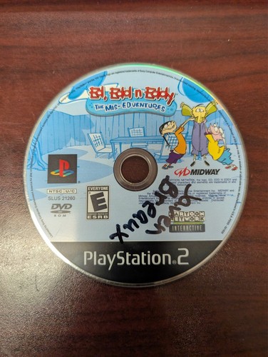 Ed Edd n Eddy The Misadventures (PlayStation 2 PS2) NO TRACKING DISC ONLY B1950 | eBay