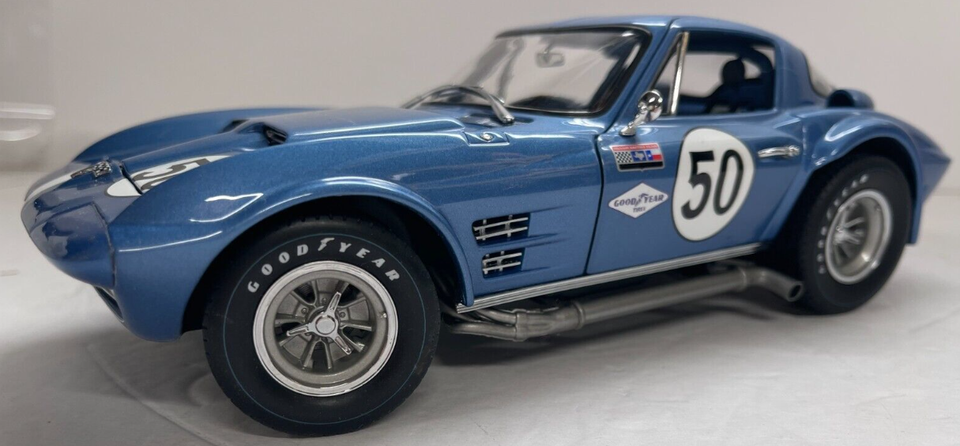 Corvette Chevrolet Race Car Chevy Classic 1 18 Custom Built Metal Model ...