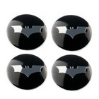 4x 55mm 60mm 65mm Batman Logo Car Wheel Center Hub Cap Emblem Stickers ...