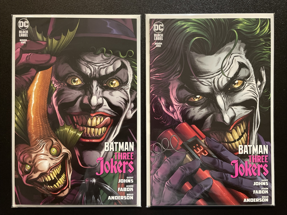 BATMAN THREE JOKERS #1 2 3 Comics Lot of 15 Variants 1st Printings ...