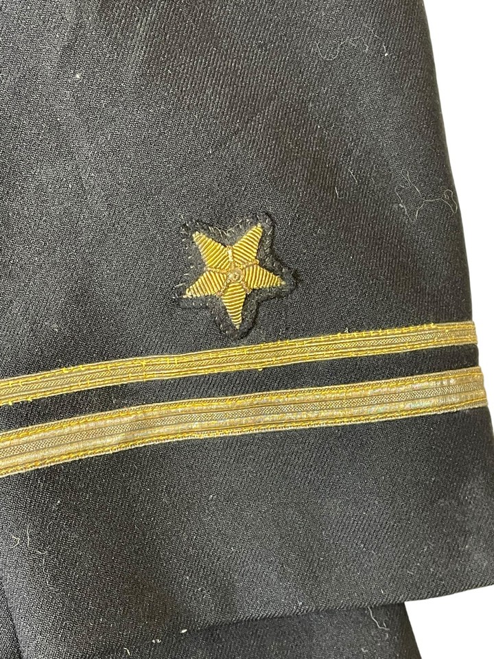 WWII US Navy Aviator Pilot NAMED Lieutenant J.G. Uniform Jacket Bullion ...
