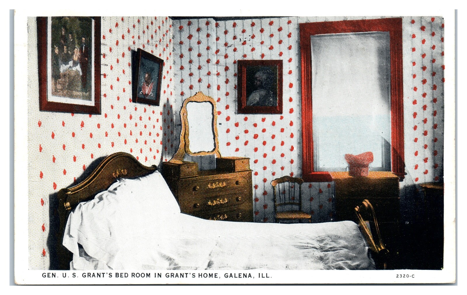 General Ulysses S. Grant Bedroom at Grant's Home in Galena Illinois IL ...