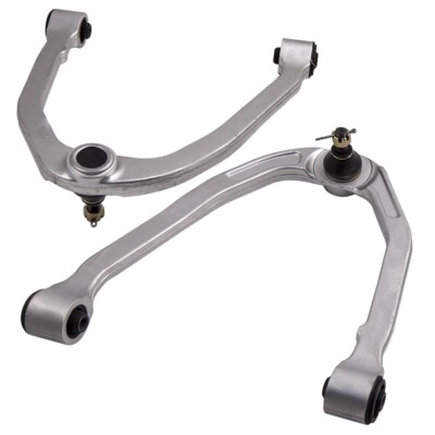 2 Pcs LH RH Front Upper Control Arm Assembly w/Ball Joint for Nissan ...