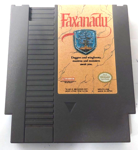 Faxanadu NES Nintendo Entertainment System Cartridge Only | eBay