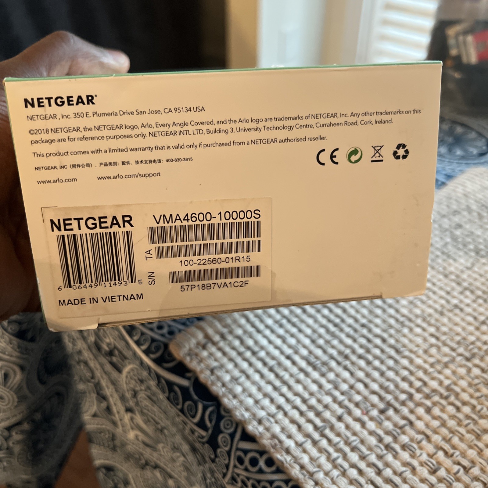 Arlo VMA4600 Solar Panel - Black for sale online | eBay