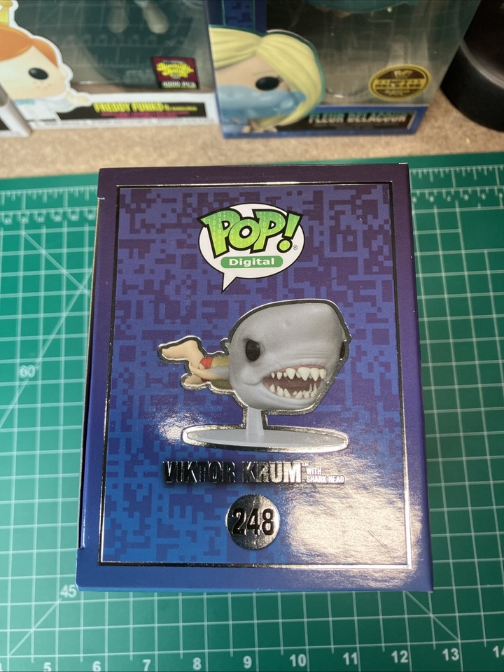 Funko Pop! Digital #248 Harry Potter Viktor Krum Shark Head Legendary ...