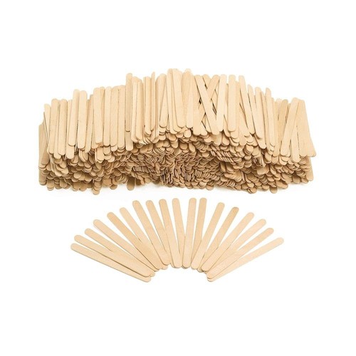 Colorations Regular Natural Wood Craft Sticks, Popsicle Sticks, 1000 ...