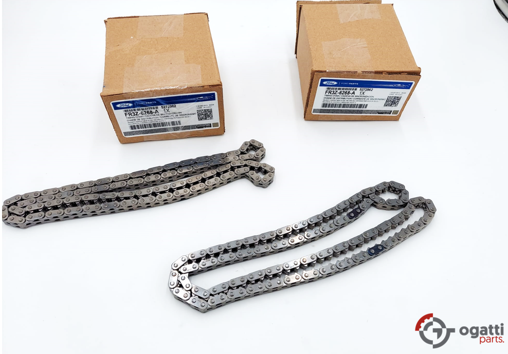 TIMING CHAIN KIT 5.0L BRAND NEW FORD OEM SET-2 F-150 5.0L COYOTE V8 32V ...