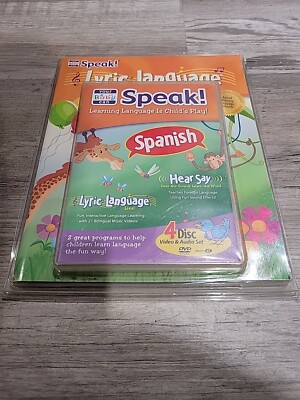 Your Baby Can Speak Spanish ! 4 Disc Dvd And Activity book | eBay