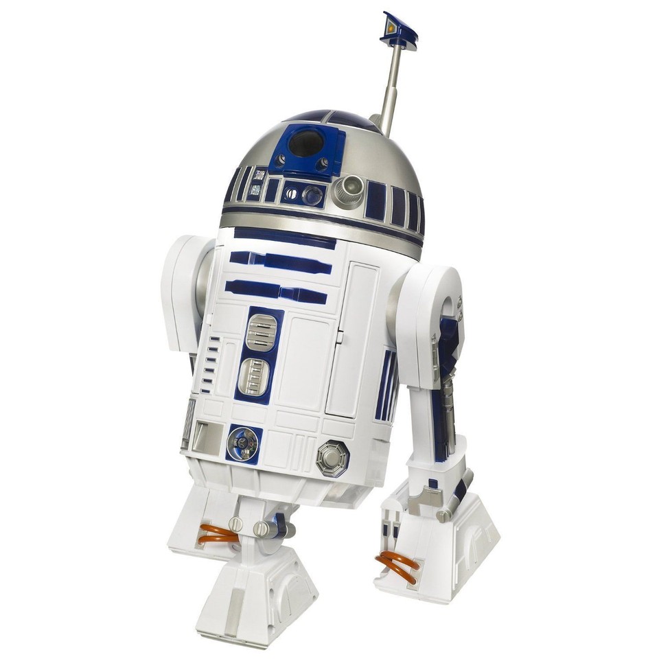 STAR WARS Droid Robot R2-D2 - Voice Commands Interactive Astromech ...