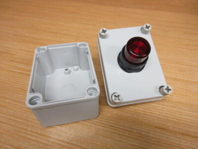 Allen Bradley 800H-1HZ4C Button Enclosure W/800H-QRBH2R | eBay