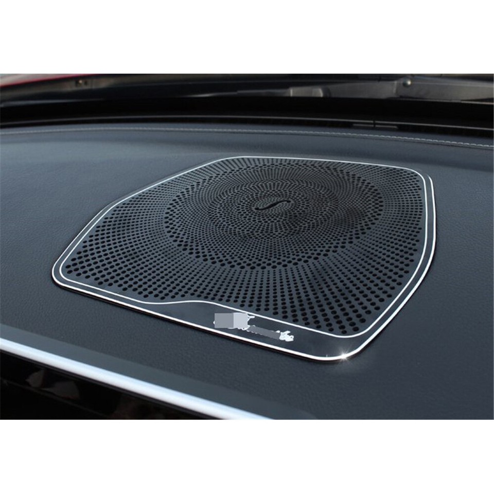 Alloy Console Dashboard Speaker Cover For Mercedes Benz C GLC Class ...