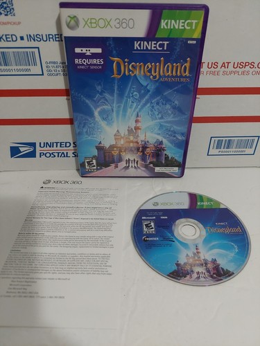 Kinect Disneyland Adventures Xbox 360 Mickey Mouse Cinderella Buzz ...