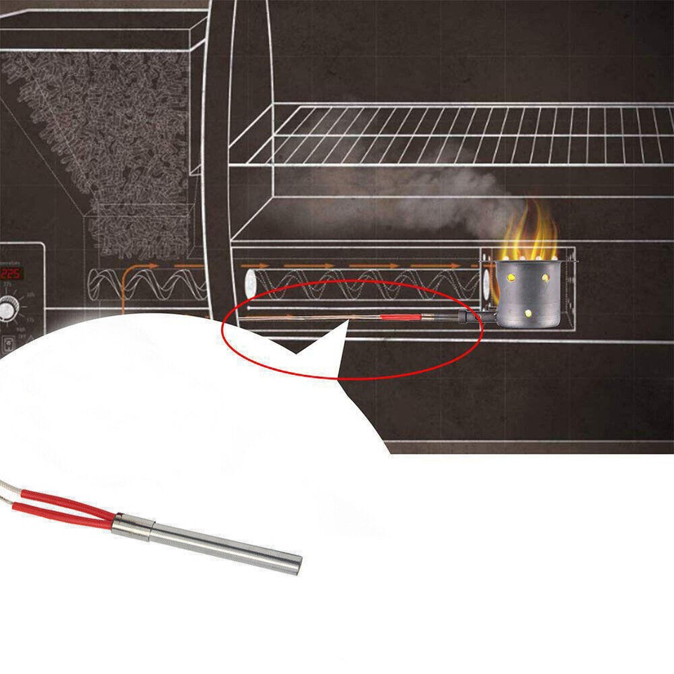 Fire Burn Pot BBQ Hot Rod Igniter for Pit Boss Wood Pellet Grills 120V ...