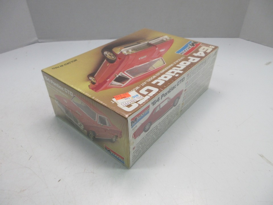 Monogram 64 Pontiac GTO Vintage Model kit 1/24 scale sealed | eBay