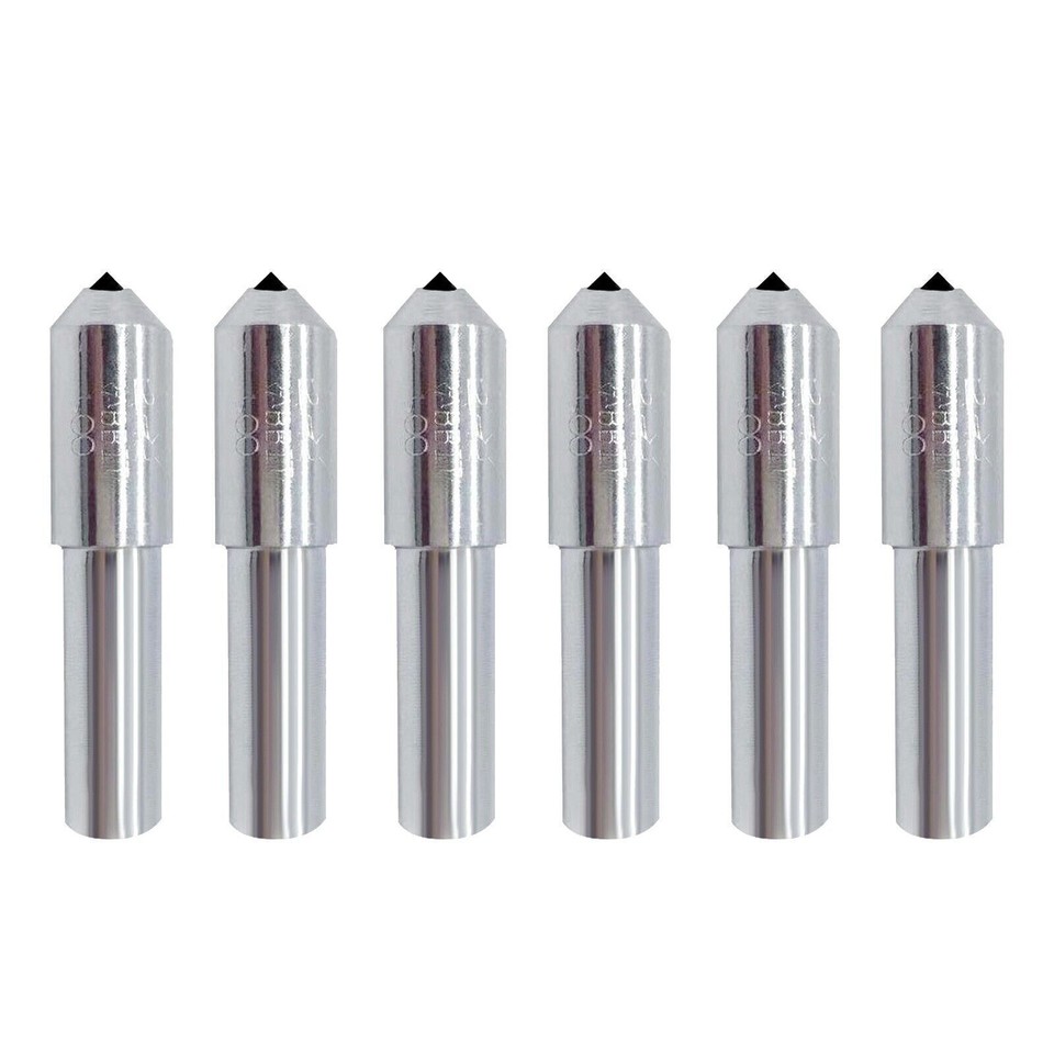 6pc Diamond Dresser Set - Single Point Grinding Wheel Dresser Tool with ...