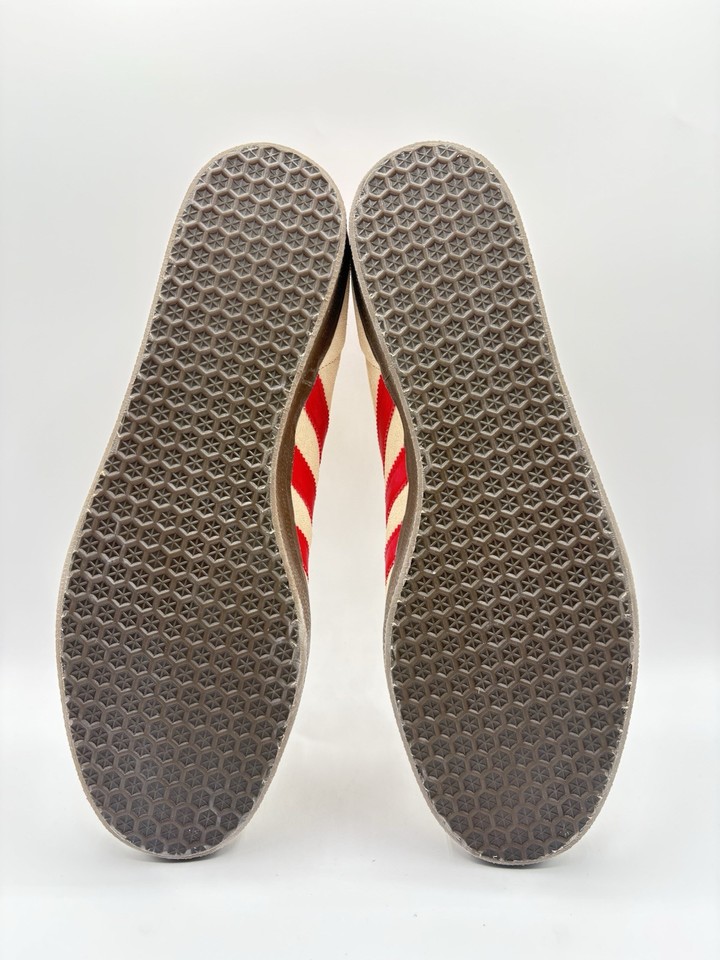 Adidas Men's Gazelle Originals Sizes 8.5-11.5 Sand Strata Scarlet ...