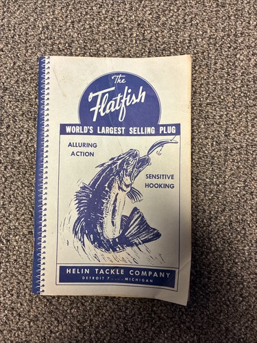 flatfish fishing lures World's Most Active Lure helin tackle booklet ...