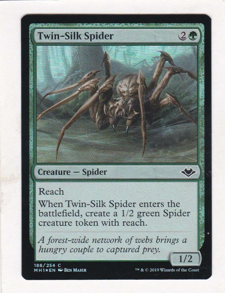 Magic: MTG: Modern Horizons: Foil: Twin-Silk Spider | eBay