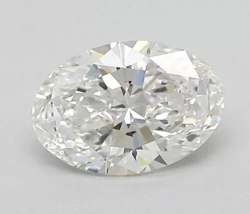 1.87 Cts OVAL Cut H Color VS1 Clarity IGI Certified Lab Grown CVD ...