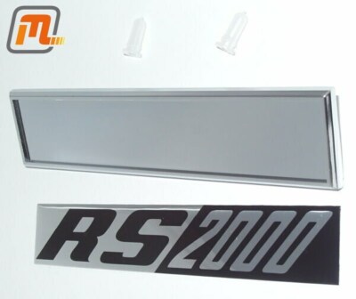 FORD Escort MK1 Emblem RS 2000 Kotflügel 06/73-12/74 | eBay