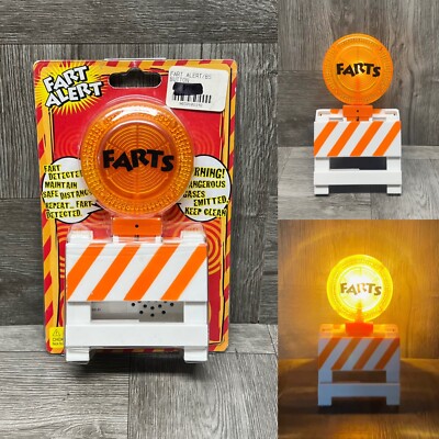 Playmaker Toys FART ALERT Traffic Sign Motion Activated Light Up Funny ...
